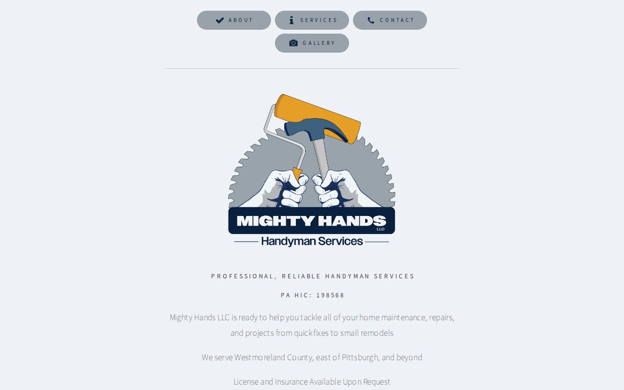 Mighty Hands LLC Handyman